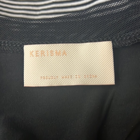 Kerisma | Tops | Kerisma Brand Black White Striped Tshirt Top | Poshmark